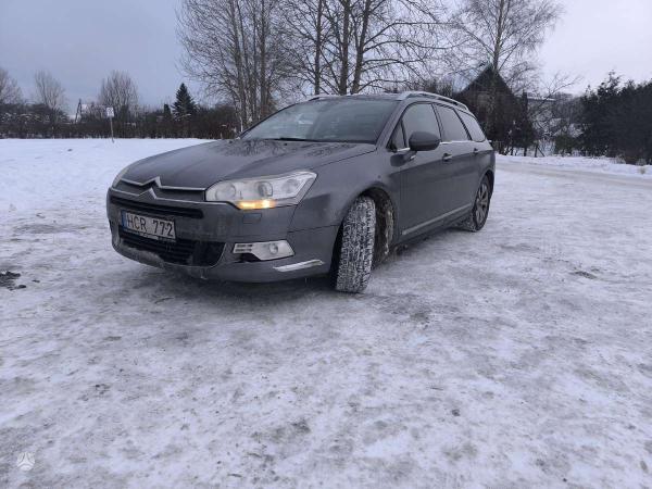 Grey Citroen C5 2008 in Klaipeda, with an engine capacity of 2.00 L and mileage of 320 thousand km for 2500 €, photo 7 on AUTOMOTO.COM.LV