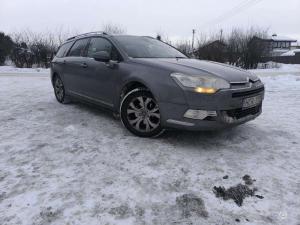 Grey Citroen C5 2008 in Klaipeda, with an engine capacity of 2.00 L and mileage of 320 thousand km for 2500 €, photo 8 on AUTOMOTO.COM.LV