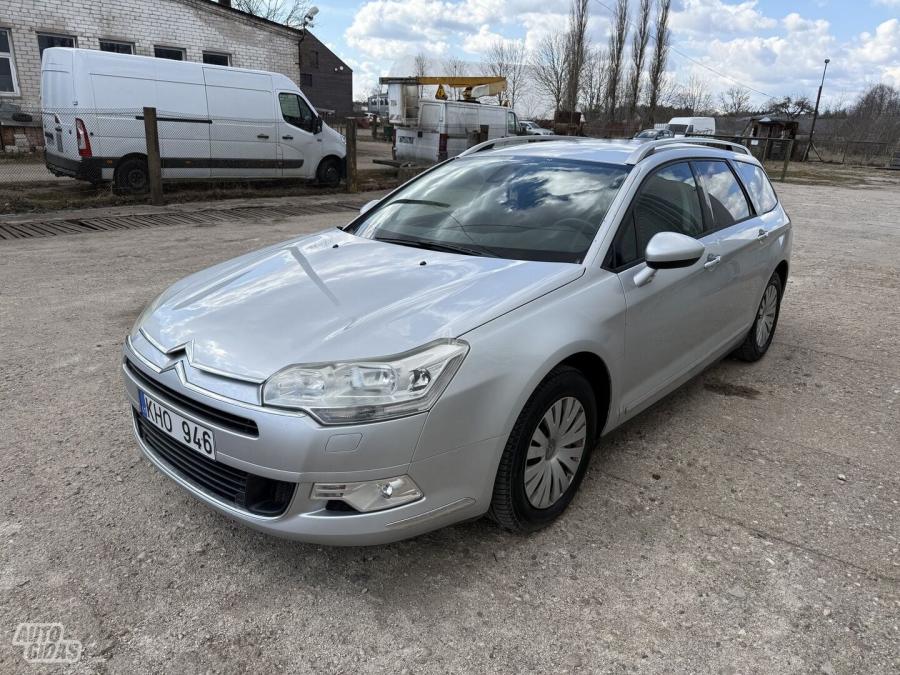 Pelēks Citroen C5 2008 Tauragė, ar dzinēja tilpumu 1.60 L un nobraukumu 327 tūkst. km par 1700 €, foto 3 vietnē AUTOMOTO.COM.LV