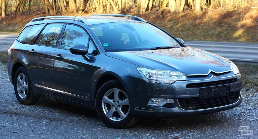 Pelēks Citroen C5 2009 Petrikaičiai, ar dzinēja tilpumu 2.00 L un nobraukumu 230 tūkst. km par 3399 €, foto 5 vietnē AUTOMOTO.COM.LV