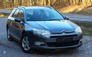 Pelēks Citroen C5 2009 Kretinga, ar dzinēja tilpumu 2.00 L un nobraukumu 230 tūkst. km par 3399 €, foto  vietnē AUTOMOTO.COM.LV