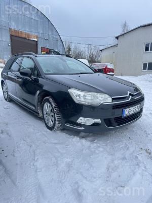 Grey Citroen C5 2009 in Rezekne, with an engine capacity of 1.60 L and mileage of 0 thousand km for 2000 €, photo  on AUTOMOTO.COM.LV