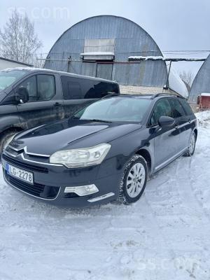 Grey Citroen C5 2009 in Rezekne, with an engine capacity of 1.60 L and mileage of 0 thousand km for 2000 €, photo 2 on AUTOMOTO.COM.LV