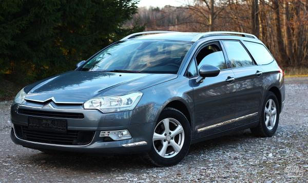 Grey Citroen C5 2009 in Petrikaiciai, with an engine capacity of 2.00 L and mileage of 230 thousand km for 3399 €, photo 6 on AUTOMOTO.COM.LV