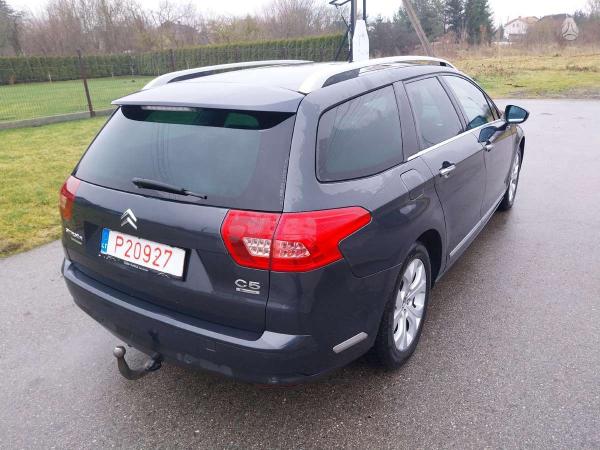 Grey Citroen C5 2009 in Marijampole, with an engine capacity of 2.00 L and mileage of 267 thousand km for 2700 €, photo 7 on AUTOMOTO.COM.LV