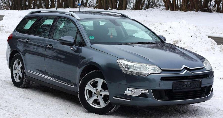 Grey Citroen C5 2009 in Kretinga, with an engine capacity of 2.00 L and mileage of 230 thousand km for 3399 €, photo 5 on AUTOMOTO.COM.LV