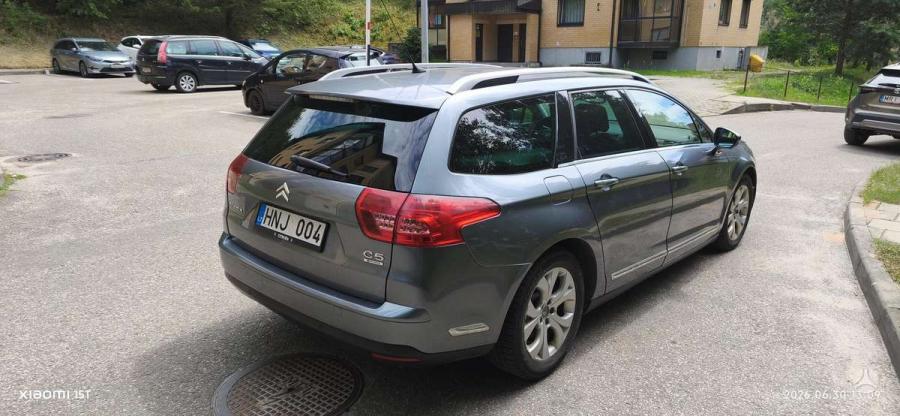 Grey Citroen C5 2009 in Vilnius, with an engine capacity of 2.00 L and mileage of 330 thousand km for 1650 €, photo 6 on AUTOMOTO.COM.LV