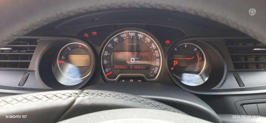 Grey Citroen C5 2009 in Vilnius, with an engine capacity of 2.00 L and mileage of 330 thousand km for 1650 €, photo 22 on AUTOMOTO.COM.LV