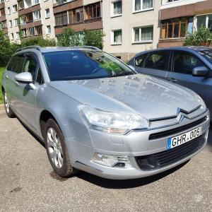 Grey Citroen C5 2009 in Vilnius, with an engine capacity of 2.00 L and mileage of 269 thousand km for 3400 €, photo  on AUTOMOTO.COM.LV