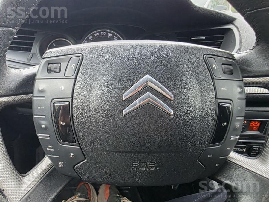 Grey Citroen C5 2010 in Rezekne, with an engine capacity of 2.00 L and mileage of 0 thousand km for 2700 €, photo 16 on AUTOMOTO.COM.LV
