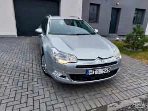Pelēks Citroen C5 2010 Kauņa, ar dzinēja tilpumu 2.00 L un nobraukumu 274 tūkst. km par 2300 €, foto 8 vietnē AUTOMOTO.COM.LV