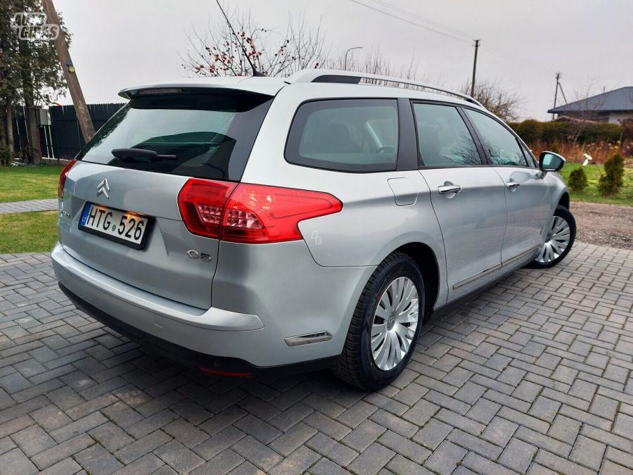 Pelēks Citroen C5 2010 Kauņa, ar dzinēja tilpumu 2.00 L un nobraukumu 274 tūkst. km par 2300 €, foto 11 vietnē AUTOMOTO.COM.LV