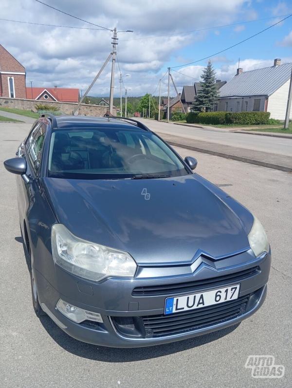 Grey Citroen C5 2010 in Alytus, with an engine capacity of 1.60 L and mileage of 365 thousand km for 2050 €, photo 2 on AUTOMOTO.COM.LV