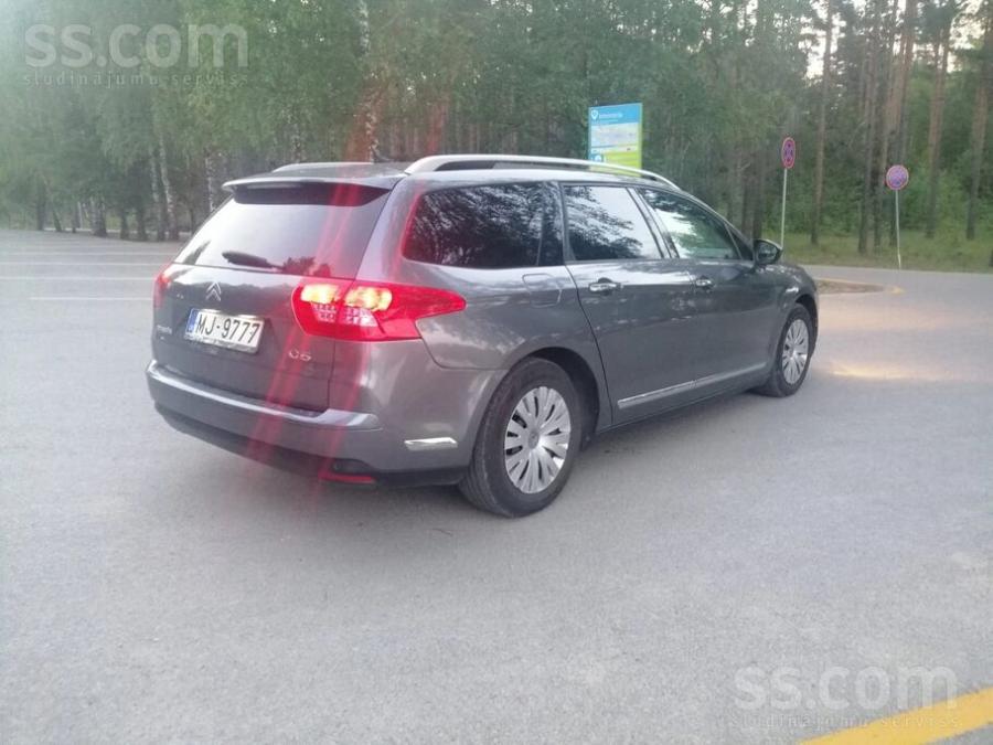 Pelēks Citroen C5 2010 Jēkabpils, ar dzinēja tilpumu 2.00 L un nobraukumu 247 tūkst. km par 2000 €, foto 5 vietnē AUTOMOTO.COM.LV