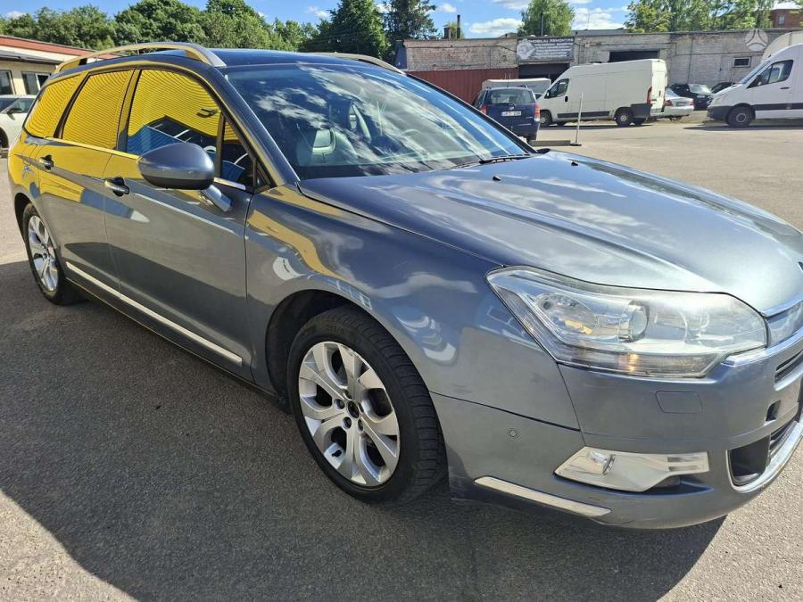 Pelēks Citroen C5 2010 Plungė, ar dzinēja tilpumu 2.00 L un nobraukumu 387 tūkst. km par 1500 €, foto 16 vietnē AUTOMOTO.COM.LV