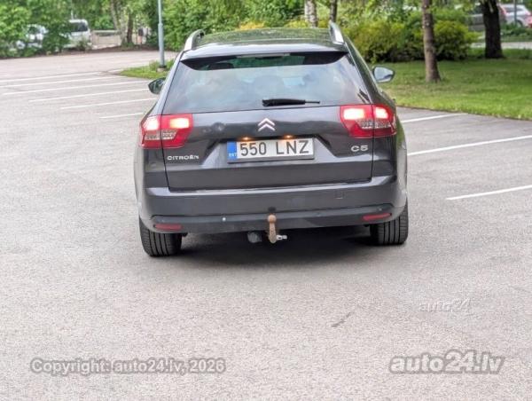Grey Citroen C5 2011 in Tallinn, with an engine capacity of 2.00 L and mileage of 375 thousand km for 2390 €, photo 5 on AUTOMOTO.COM.LV