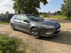 Pelēks Citroen C5 2011 Aizkraukle, ar dzinēja tilpumu 1.60 L un nobraukumu 228 tūkst. km par 4000 €, foto  vietnē AUTOMOTO.COM.LV