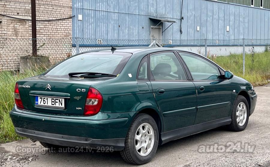 Citroen C5 2001 Tallina, ar dzinēja tilpumu 2.00 L un nobraukumu 109 tūkst. km par 1190 €, foto 7 vietnē AUTOMOTO.COM.LV