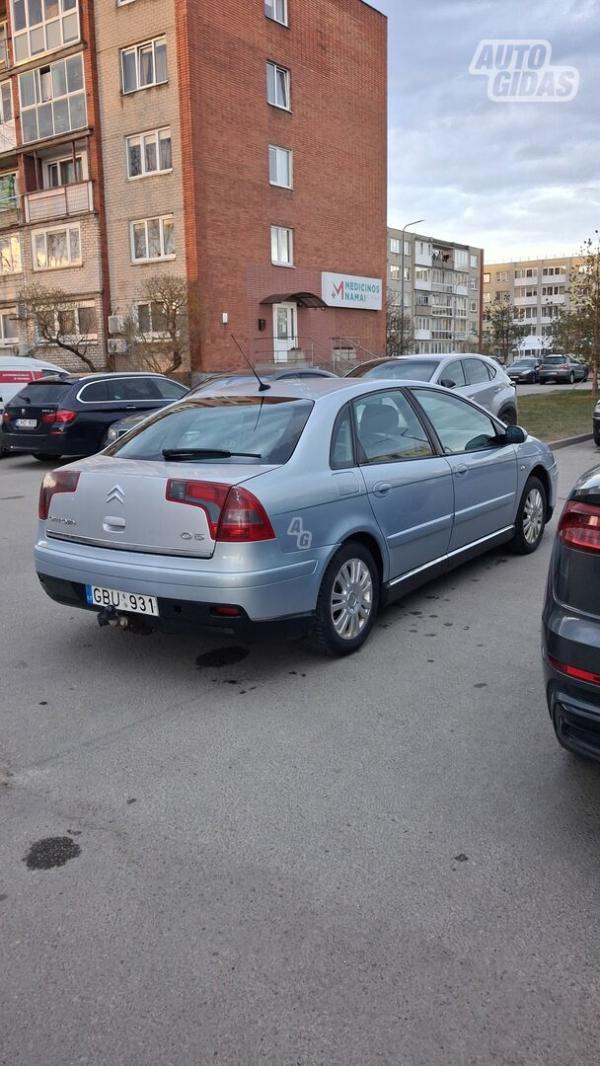 Citroen C5 2005 Tauragė, ar dzinēja tilpumu 1.60 L un nobraukumu 326 tūkst. km par 650 €, foto 1 vietnē AUTOMOTO.COM.LV