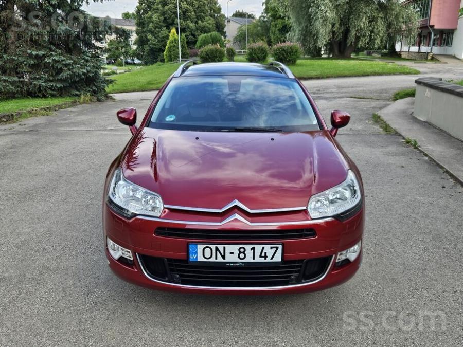Sarkans Citroen C5 2012 Jēkabpils, ar dzinēja tilpumu 1.60 L un nobraukumu 188 tūkst. km par 4490 €, foto 4 vietnē AUTOMOTO.COM.LV