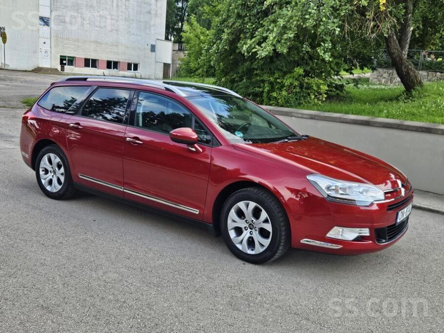 Sarkans Citroen C5 2012 Jēkabpils, ar dzinēja tilpumu 1.60 L un nobraukumu 188 tūkst. km par 4490 €, foto 6 vietnē AUTOMOTO.COM.LV