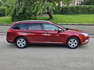 Sarkans Citroen C5 2012 Jēkabpils, ar dzinēja tilpumu 1.60 L un nobraukumu 188 tūkst. km par 4490 €, foto 7 vietnē AUTOMOTO.COM.LV