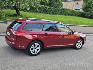 Sarkans Citroen C5 2012 Jēkabpils, ar dzinēja tilpumu 1.60 L un nobraukumu 188 tūkst. km par 4490 €, foto 8 vietnē AUTOMOTO.COM.LV
