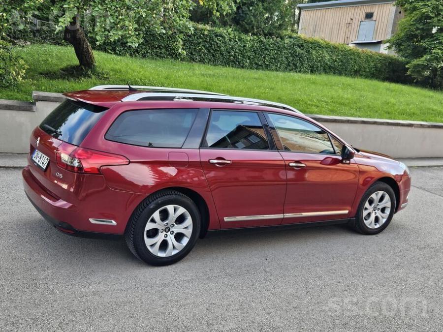Sarkans Citroen C5 2012 Jēkabpils, ar dzinēja tilpumu 1.60 L un nobraukumu 188 tūkst. km par 4490 €, foto 8 vietnē AUTOMOTO.COM.LV