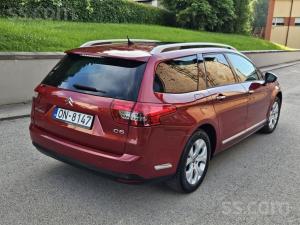 Sarkans Citroen C5 2012 Jēkabpils, ar dzinēja tilpumu 1.60 L un nobraukumu 188 tūkst. km par 4490 €, foto 9 vietnē AUTOMOTO.COM.LV
