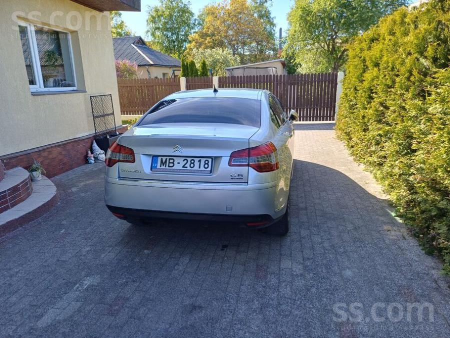 Citroen C5 2012 Ventspils, ar dzinēja tilpumu 2.00 L un nobraukumu 290 tūkst. km par 3500 €, foto 6 vietnē AUTOMOTO.COM.LV