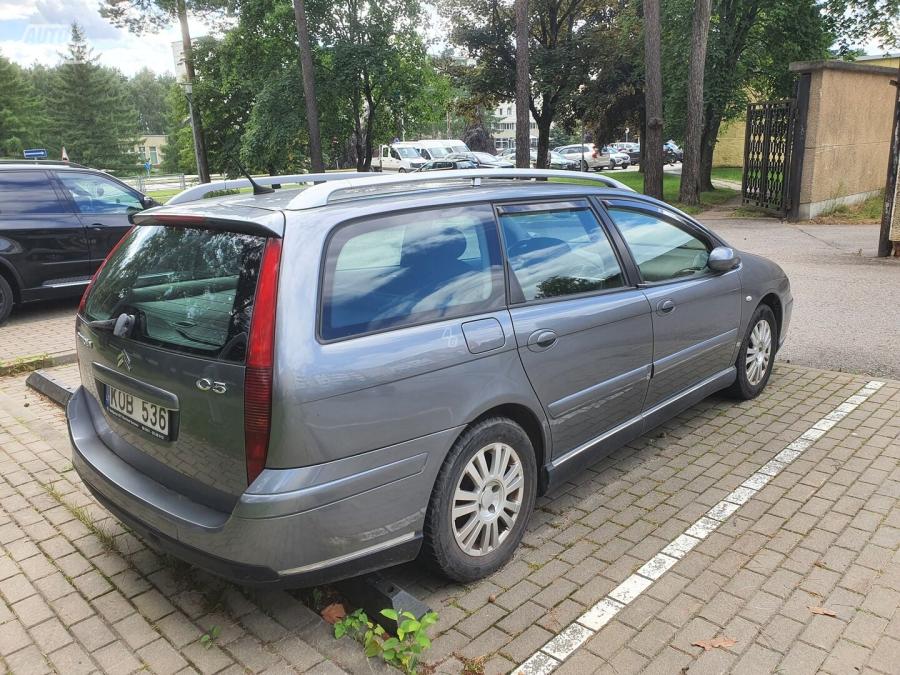 Citroen C5 2005 in Visaginas, with an engine capacity of 1.60 L and mileage of 186 thousand km for 450 €, photo 1 on AUTOMOTO.COM.LV