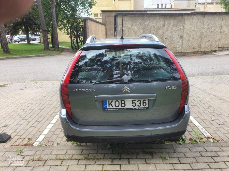 Citroen C5 2005 in Visaginas, with an engine capacity of 1.60 L and mileage of 186 thousand km for 450 €, photo 3 on AUTOMOTO.COM.LV