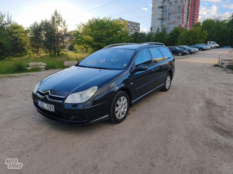 Ситроен С5 2006 в Вильнюс, объемом двигателя 2.00 л и пробегом 379 тыс. км за 950 €, фото 1 на AUTOMOTO.COM.LV