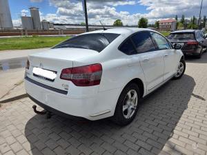 Balts Citroen C5 2011 Kauņa, ar dzinēja tilpumu 1.56 L un nobraukumu 286 tūkst. km par 2999 €, foto 4 vietnē AUTOMOTO.COM.LV