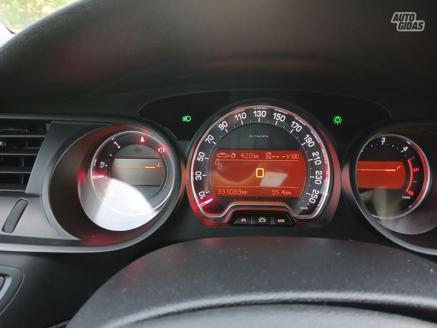 Balts Citroen C5 2011 Alīta, ar dzinēja tilpumu 1.60 L un nobraukumu 331 tūkst. km par 2500 €, foto 12 vietnē AUTOMOTO.COM.LV
