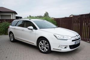Balts Citroen C5 2011 Panevēža, ar dzinēja tilpumu 2.00 L un nobraukumu 306 tūkst. km par 2299 €, foto  vietnē AUTOMOTO.COM.LV