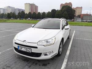 White Citroen C5 2012 in Riga, with an engine capacity of 2.00 L and mileage of 258 thousand km for 3000 €, photo 9 on AUTOMOTO.COM.LV
