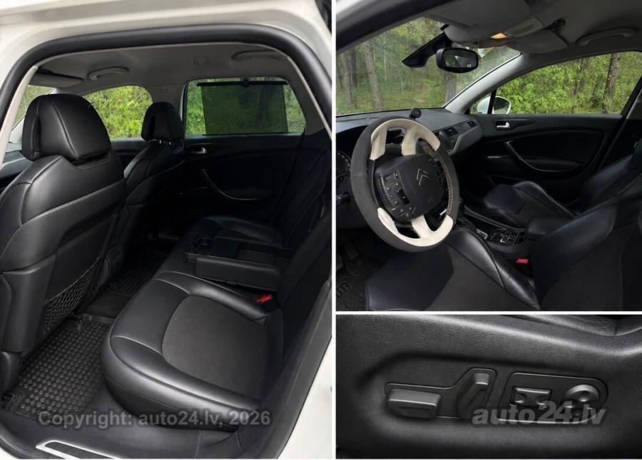 Balts Citroen C5 2013 Tallina, ar dzinēja tilpumu 2.00 L un nobraukumu 213 tūkst. km par 5000 €, foto 9 vietnē AUTOMOTO.COM.LV