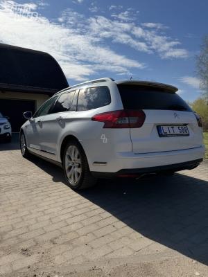 Balts Citroen C5 2014 Kauņa, ar dzinēja tilpumu 2.20 L un nobraukumu 305 tūkst. km par 5300 €, foto 5 vietnē AUTOMOTO.COM.LV