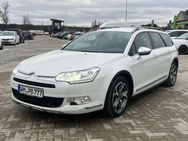 Balts Citroen C5 2016 Tauragė, ar dzinēja tilpumu 2.00 L un nobraukumu 201 tūkst. km par 5900 €, foto 1 vietnē AUTOMOTO.COM.LV