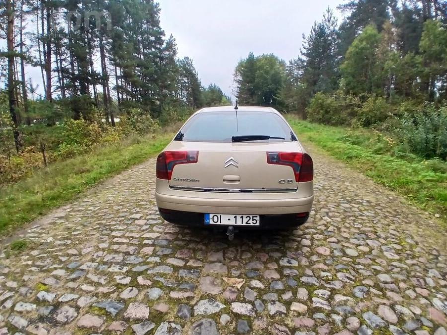 Dzeltens Citroen C5 2007 Jēkabpils, ar dzinēja tilpumu 2.00 L un nobraukumu 348 tūkst. km par 1300 €, foto 6 vietnē AUTOMOTO.COM.LV
