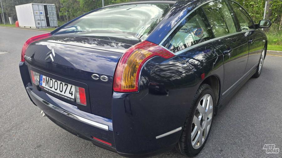 Zils Citroen C6 2006 Kauņa, ar dzinēja tilpumu 3.00 L un nobraukumu 270 tūkst. km par 6200 €, foto 6 vietnē AUTOMOTO.COM.LV