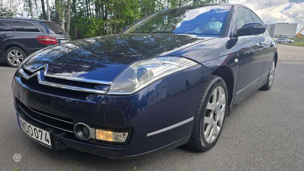 Blue Citroen C6 2006 in Kaunas, with an engine capacity of 2.95 L and mileage of 270 thousand km for 6200 €, photo 1 on AUTOMOTO.COM.LV