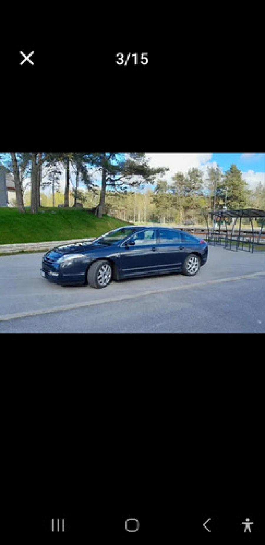 Grey Citroen C6 2007 in Tallinn, with an engine capacity of 0.00 L and mileage of 309 thousand km for 3500 €, photo 4 on AUTOMOTO.COM.LV