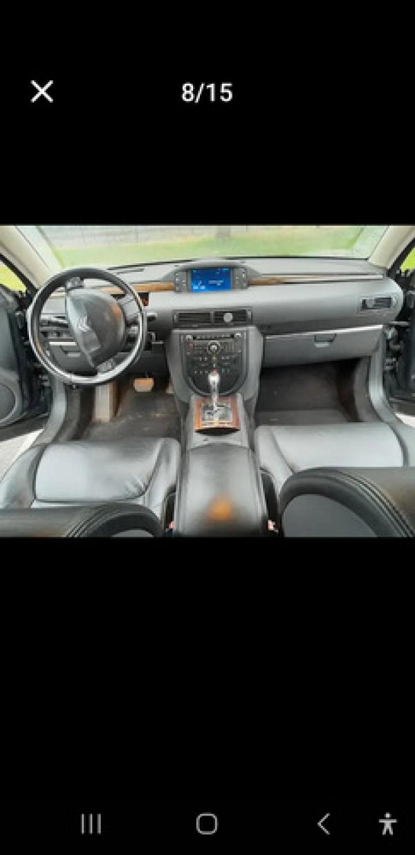 Grey Citroen C6 2007 in Tallinn, with an engine capacity of 0.00 L and mileage of 309 thousand km for 3500 €, photo 7 on AUTOMOTO.COM.LV
