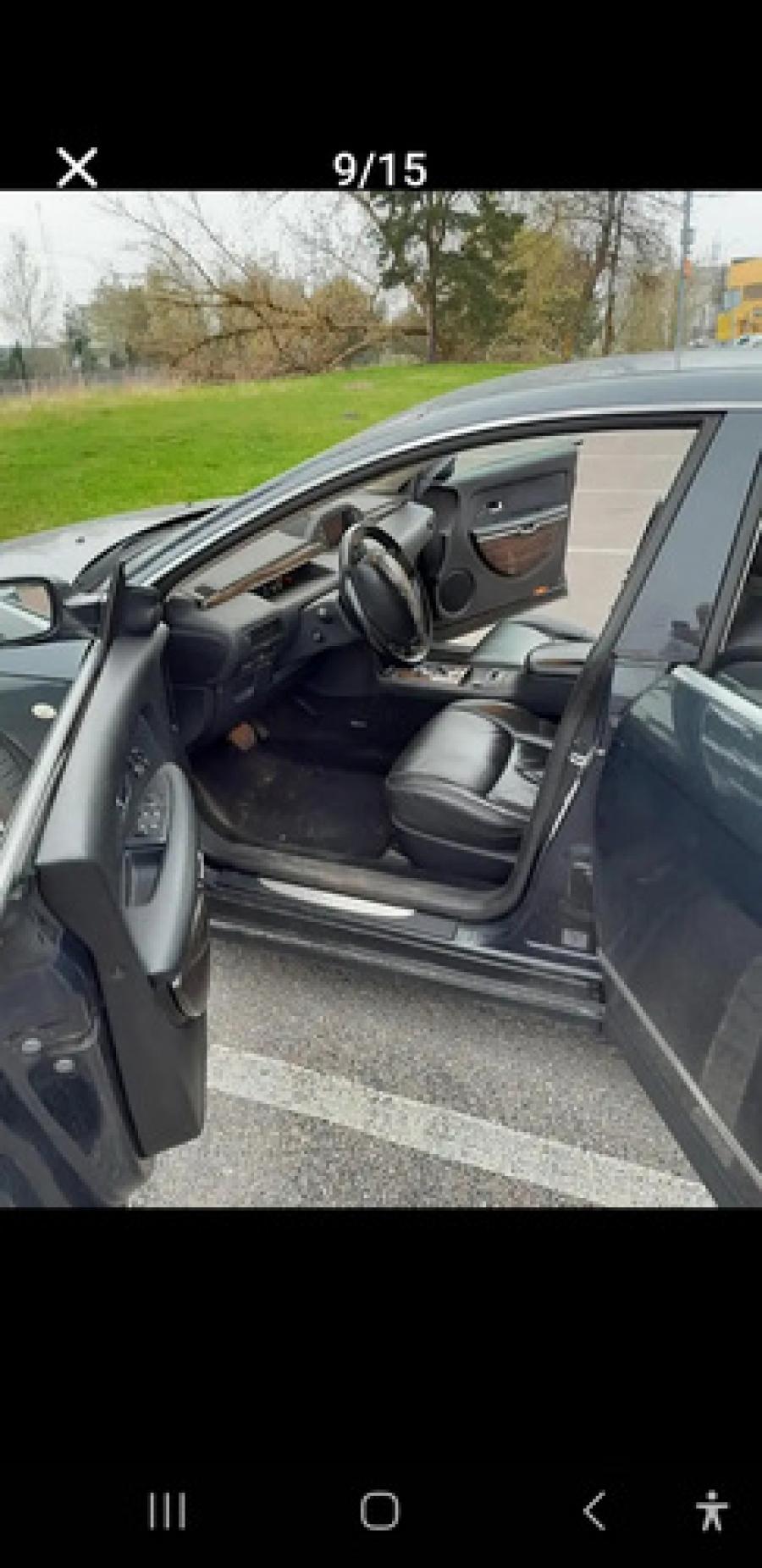Grey Citroen C6 2007 in Tallinn, with an engine capacity of 0.00 L and mileage of 309 thousand km for 3500 €, photo 9 on AUTOMOTO.COM.LV