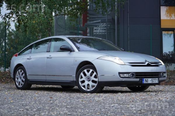 Ситроен С6 2007 в Рига на AUTOMOTO.COM.LV Серый Ситроен С6 2007 в Рига, объемом двигателя 2.70 л и пробегом 252 тыс. км за 2990 €, фото 6 на AUTOMOTO.COM.LV