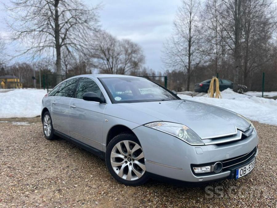 Citroen C6 2007 Kuldīga, ar dzinēja tilpumu 2.70 L un nobraukumu 288 tūkst. km par 3790 €, foto 1 vietnē AUTOMOTO.COM.LV