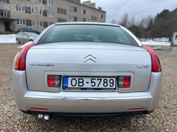 Citroen C6 2007 Kuldīga, ar dzinēja tilpumu 2.70 L un nobraukumu 288 tūkst. km par 3790 €, foto 8 vietnē AUTOMOTO.COM.LV