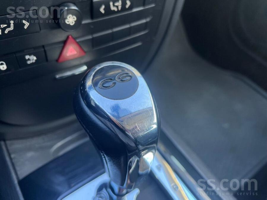 Citroen C6 2007 Kuldīga, ar dzinēja tilpumu 2.70 L un nobraukumu 288 tūkst. km par 3790 €, foto 17 vietnē AUTOMOTO.COM.LV